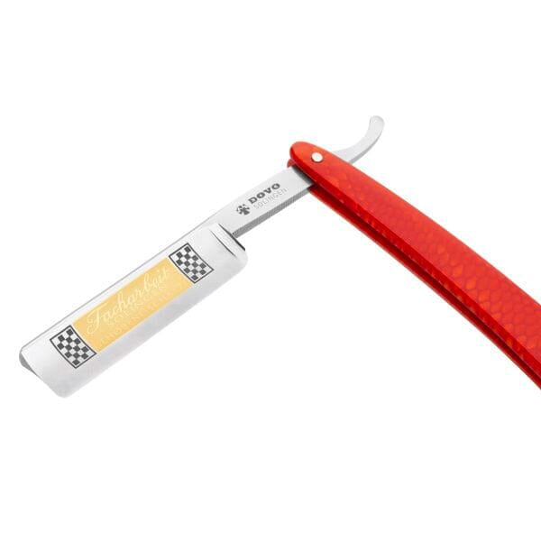 DOVO "THESIS RED" Straight Razor 6/8", Acrylic Handle — Fendrihan Canada