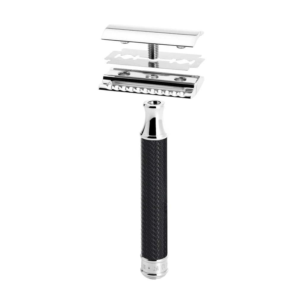 Muhle R89 Double-Edge Classic Safety Razor, Black Handle — Fendrihan Canada