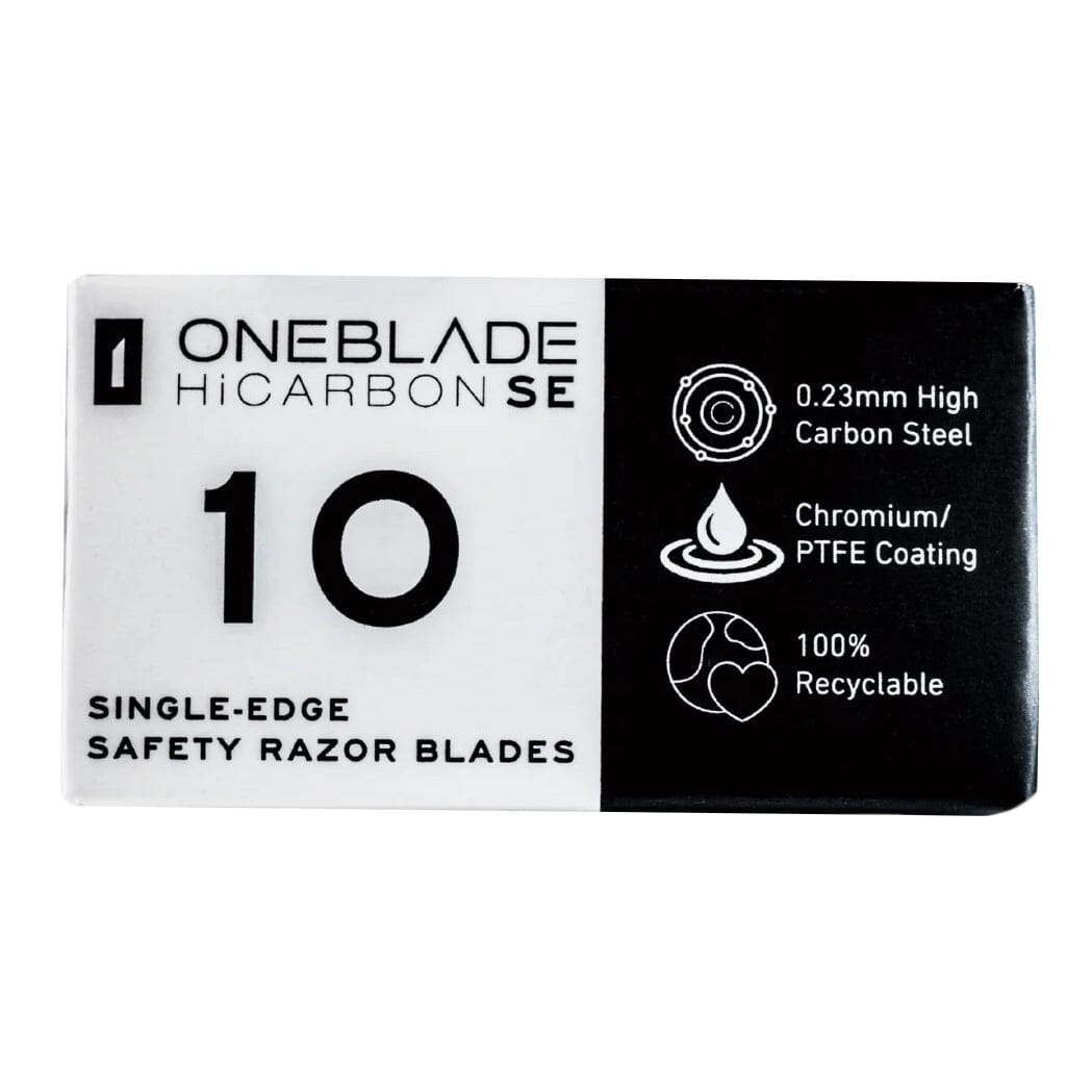 10 ONEBLADE Hi Carbon Single-Edge Razor Blades – Fendrihan Canada