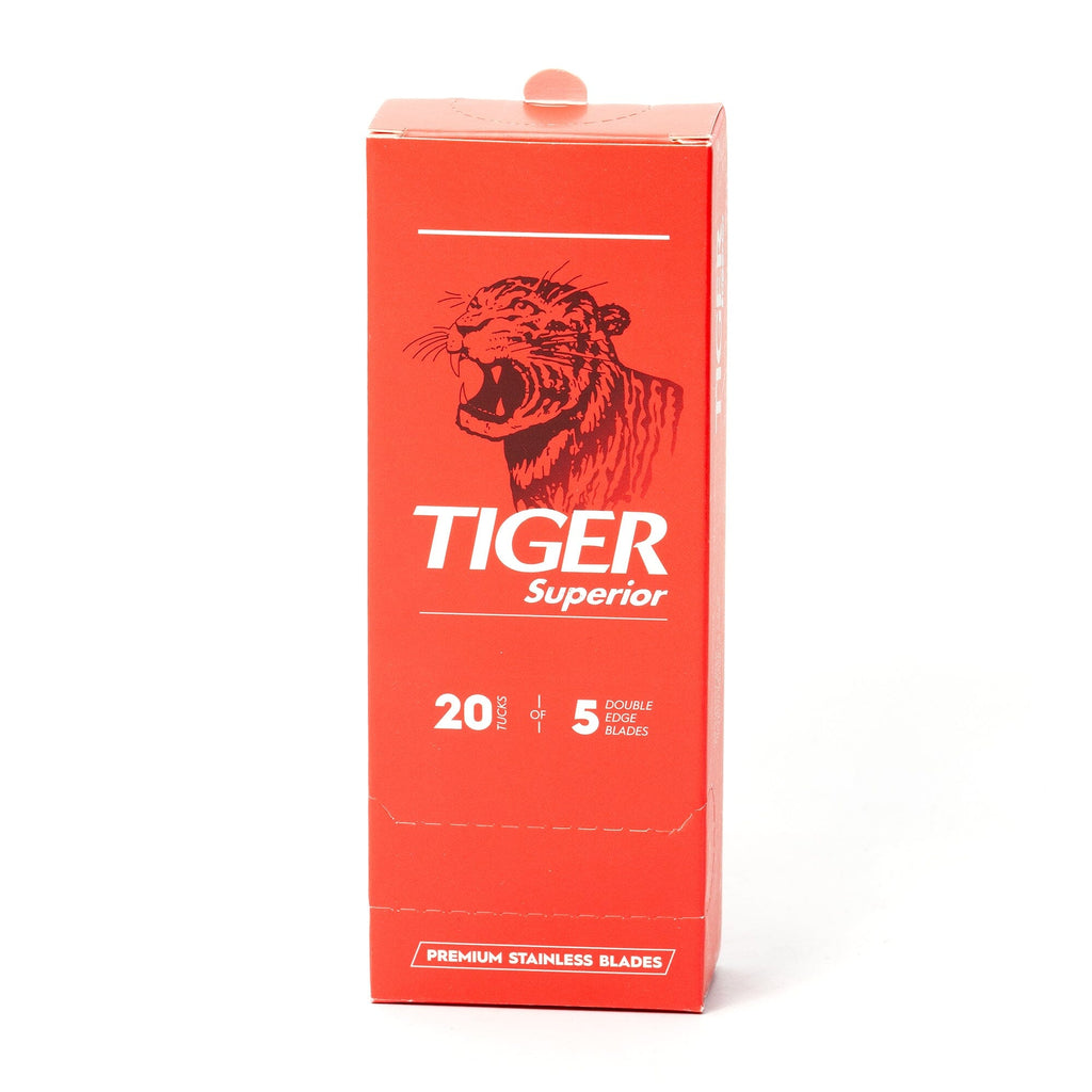 100 Tiger Superior Double Edge Safety Razor Blades — Fendrihan Canada