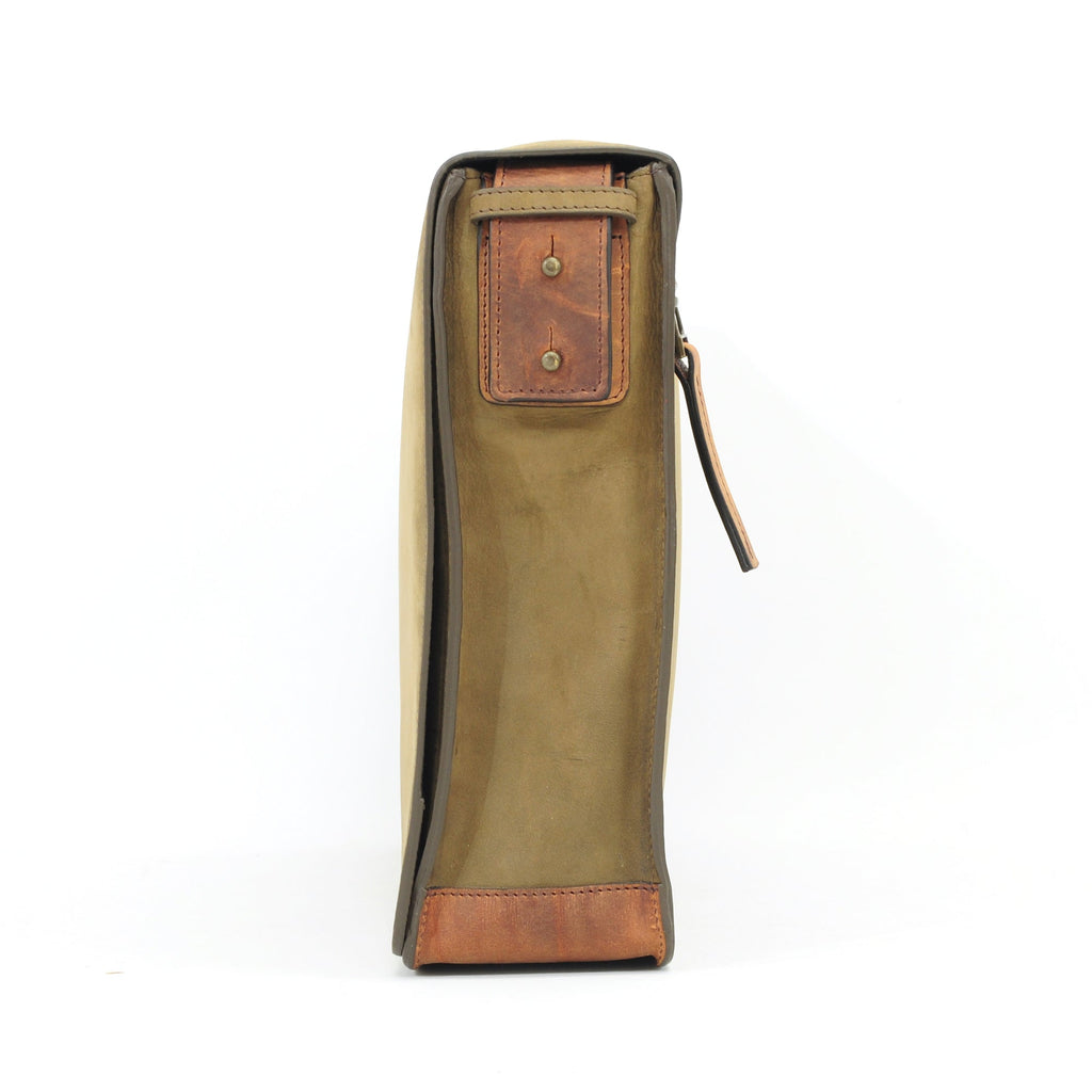 Ruitertassen Leisure Leather Shoulder Bag, Ranger — Fendrihan Canada