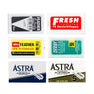 60pc Safety Razor Blade Sampler: Derby, Fresh, Astra, Feather ...