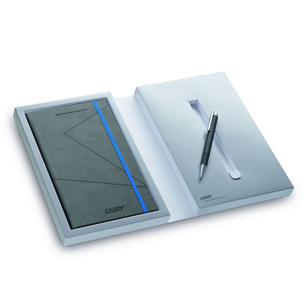 LAMY Notebook and Logo+ Ball Point Pen Set, 50th Anniversary Edition ...