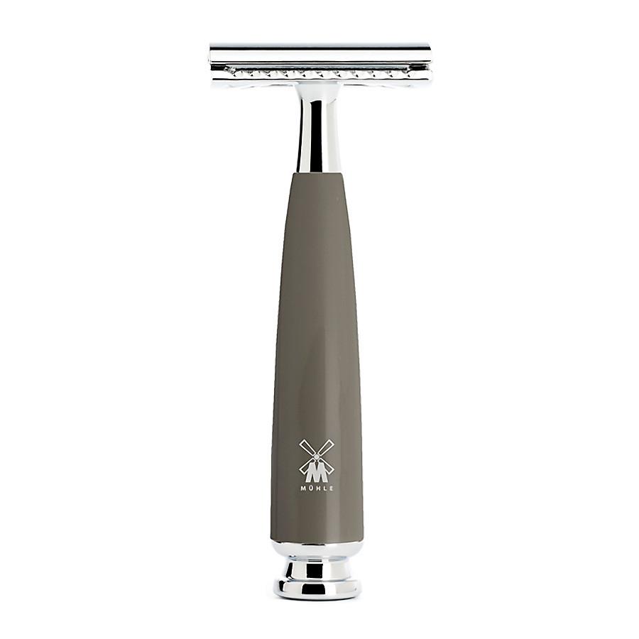Muhle Rytmo Double-Edge Safety Razor, Grey Handle — Fendrihan Canada