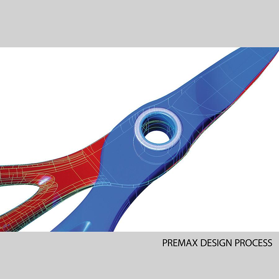 Premax Ringlock Stainless Steel Cuticle Scissors — Fendrihan Canada