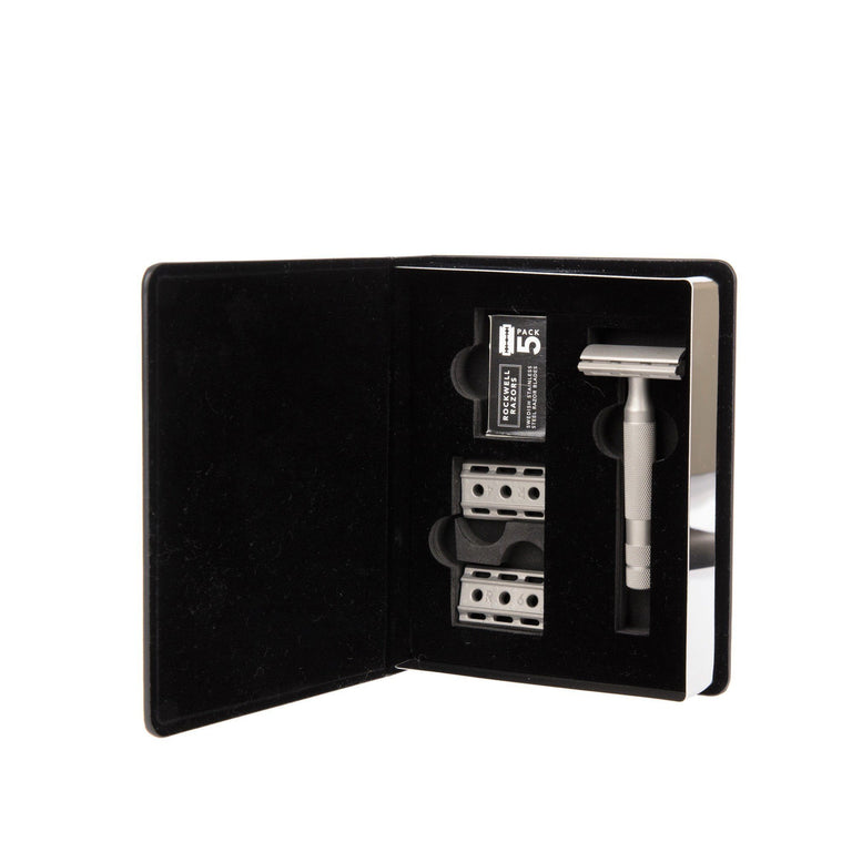 Rockwell 6S Adjustable Stainless Steel Safety Razor – Fendrihan Canada