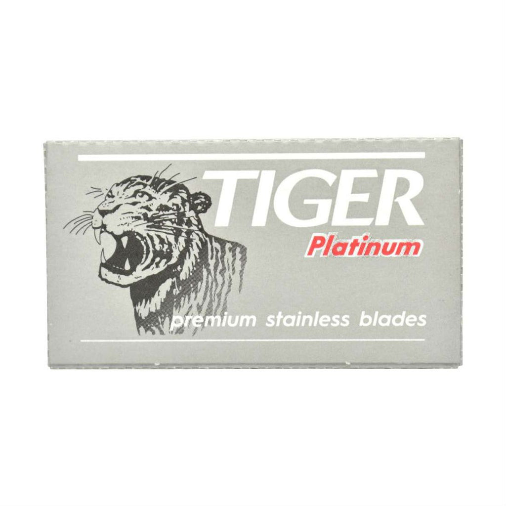 10 Tiger Platinum Double Edge Razor Safety Blades — Fendrihan Canada